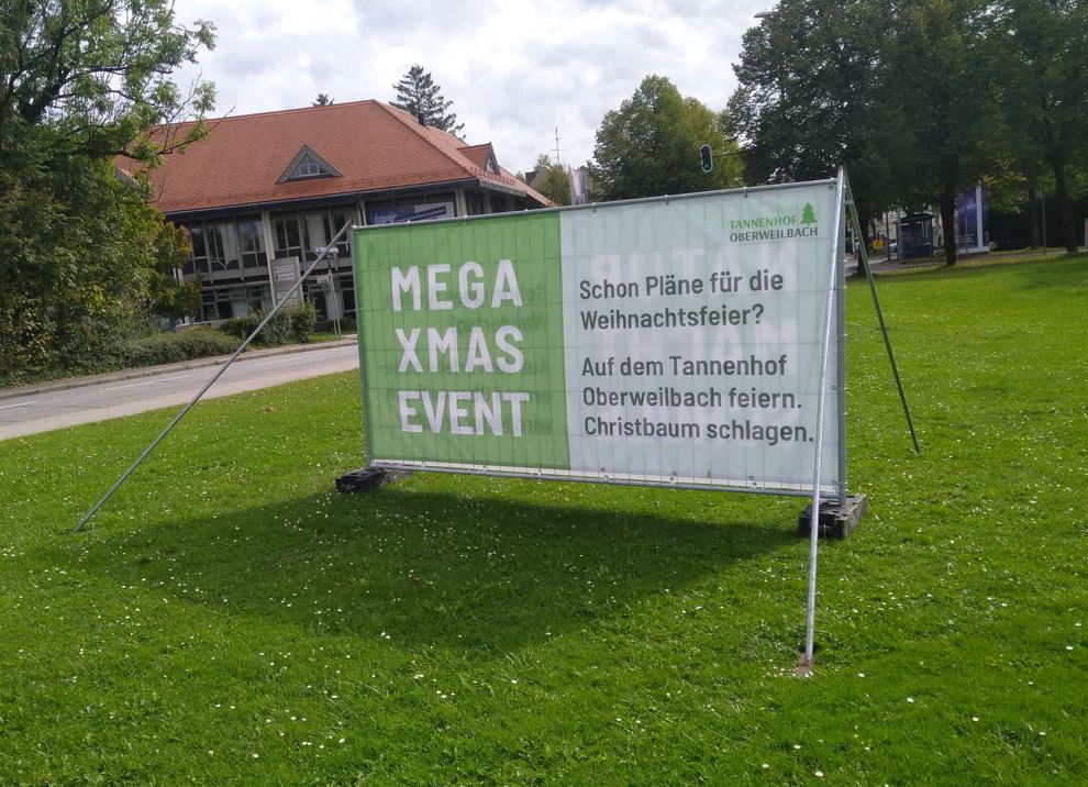 MEGA XMAS EVENT - THINK BIG AT TANNENHOF OBERWEILBACH - Tannenhof ...